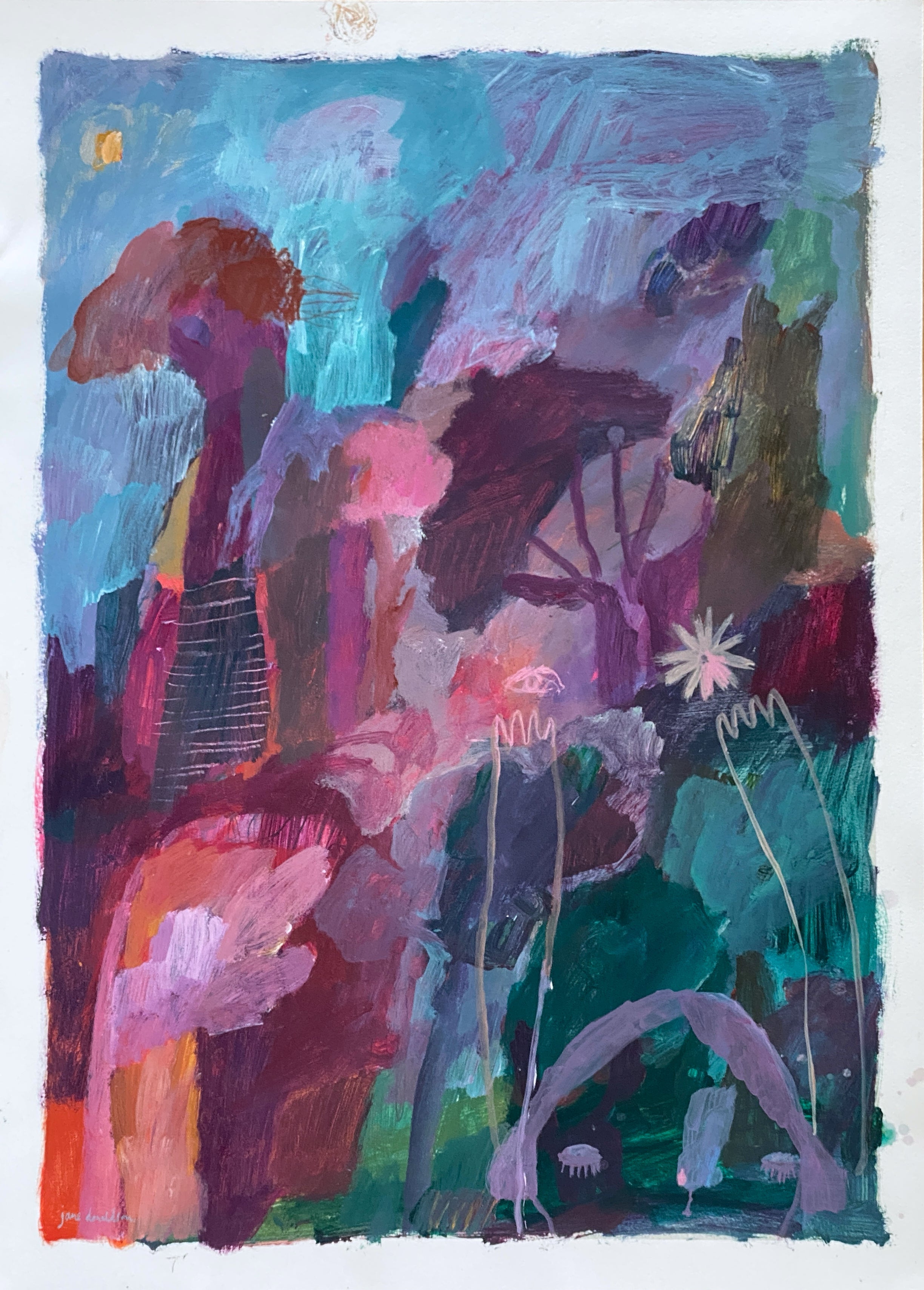 Paintings on Paper – JANE DONALDSON